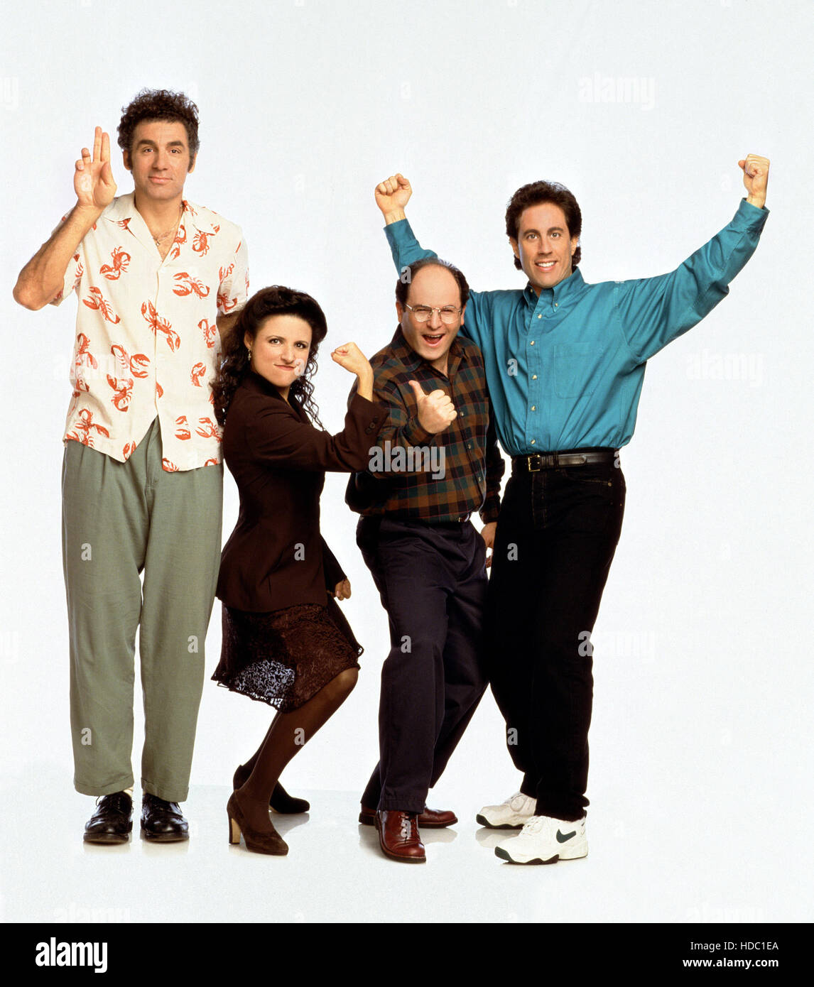 SEINFELD, Michael Richards, Julia Louis-Dreyfus, Jason Alexander, Jerry ...