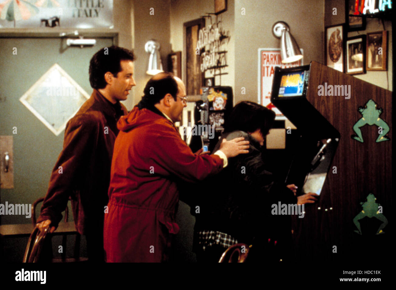 SEINFELD, Jerry Seinfeld, Jason Alexander, 'The Frogger', Season 9 ...