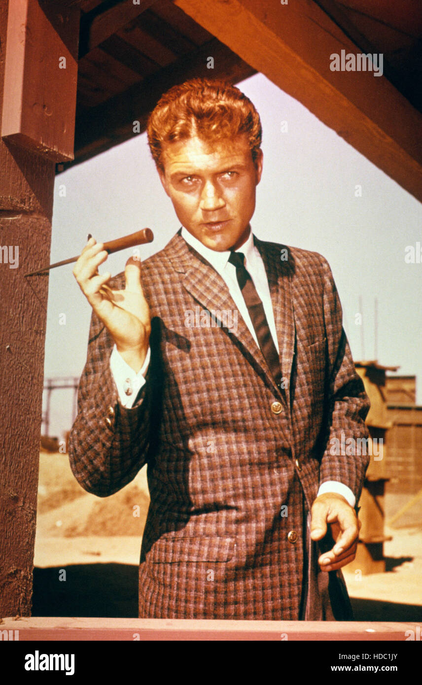 77 SUNSET STRIP, Roger Smith 1958-1964 Stock Photo - Alamy