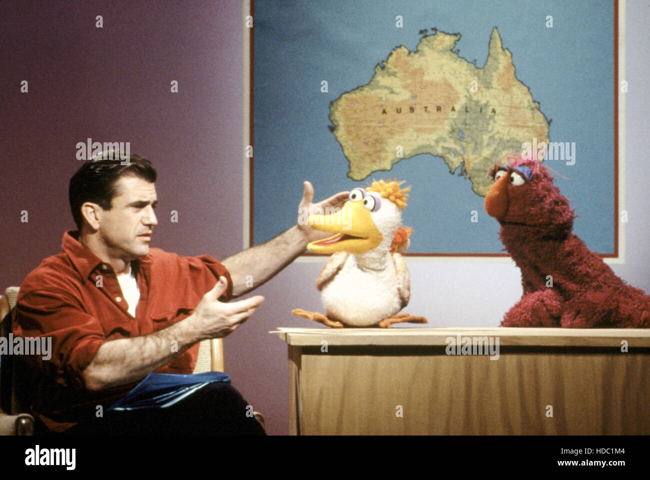 SESAME STREET, Mel Gibson, Telly, 1994, 1969-. © Children's Television ...