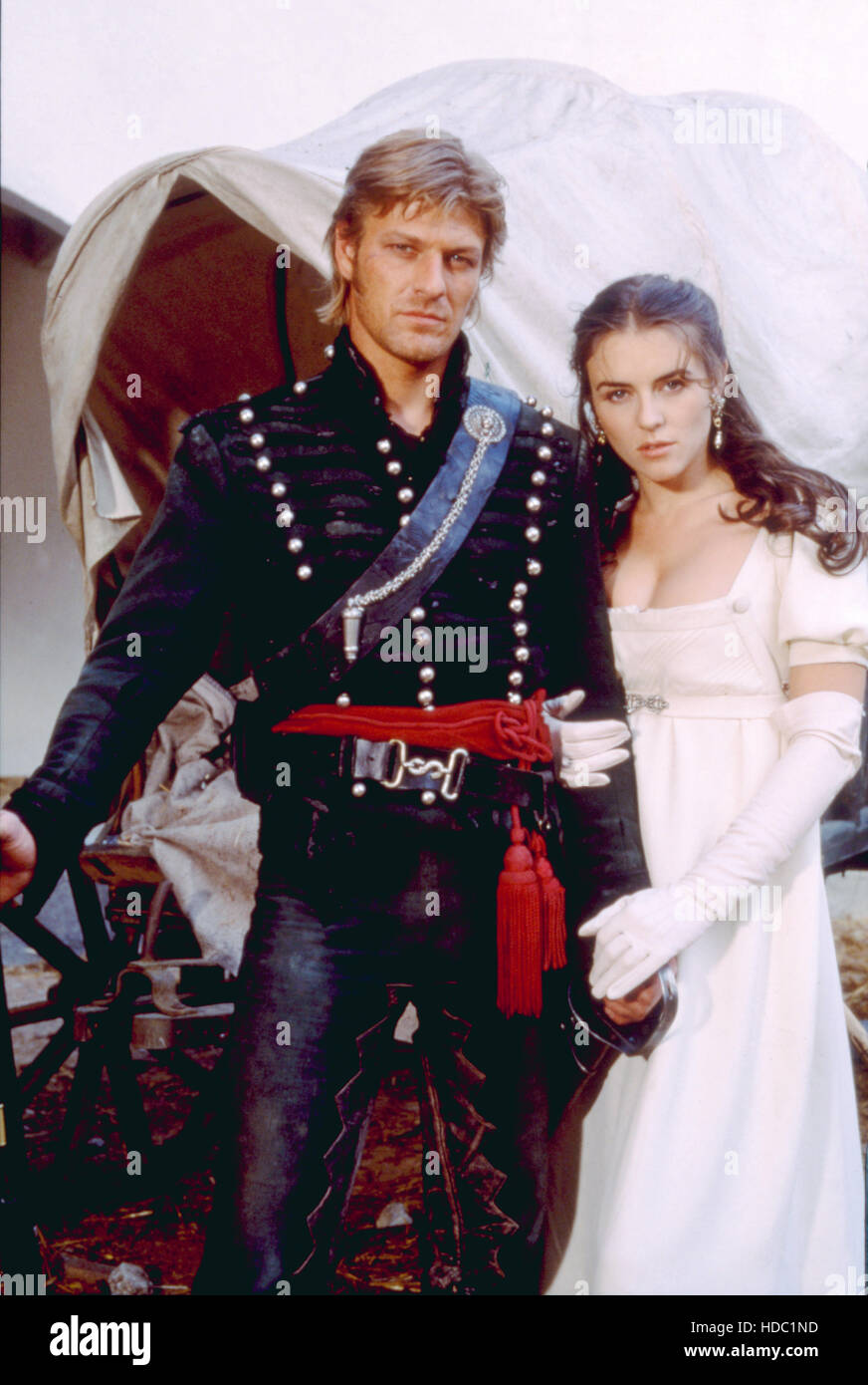 SHARPE'S ENEMY, Sean Bean, Elizabeth Hurley, 1994. ©Central/PBS ...