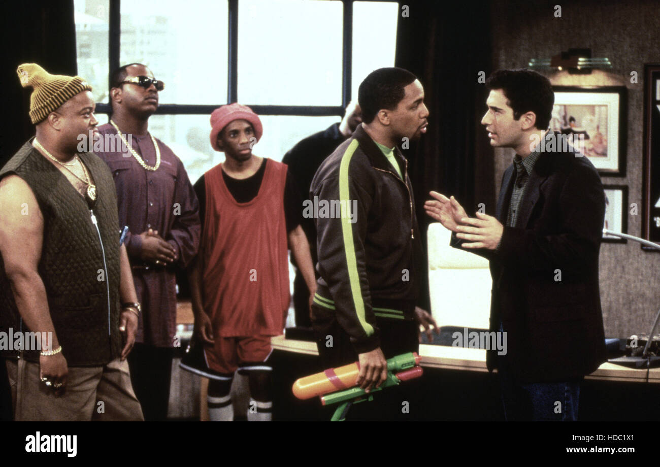 THE SHOW, Mystro Clark (2nd from right), Sam Seder (right), 1996 ...