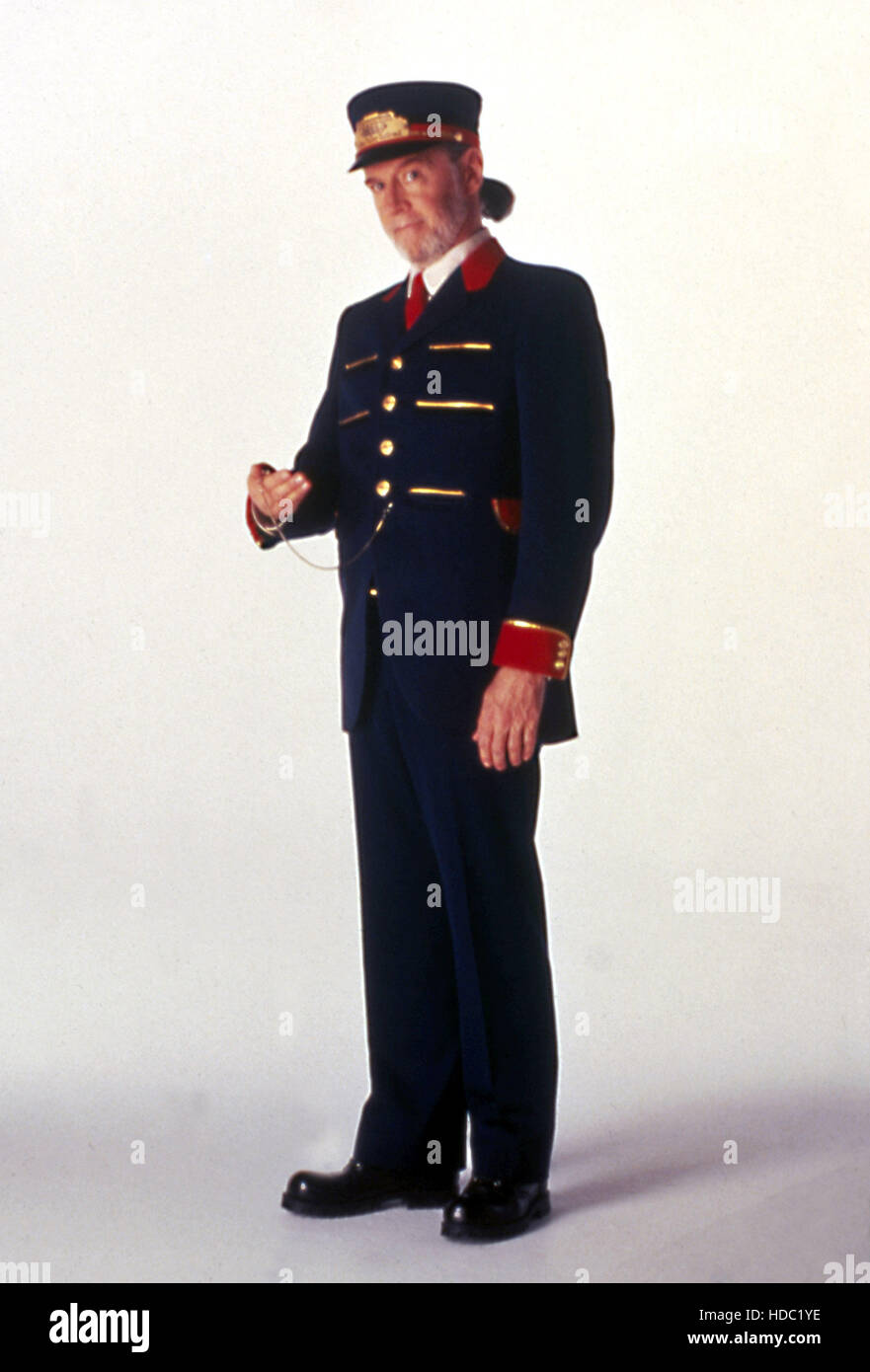 SHINING TIME STATION, George Carlin as a conductor in TV Series 1990 ...