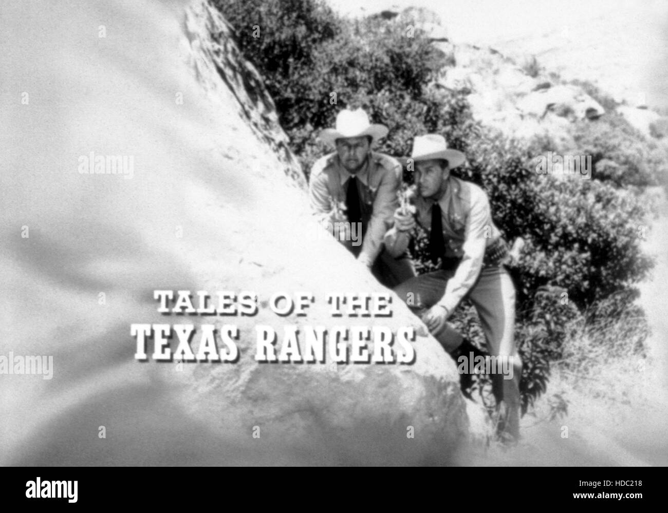 TALES OF THE TEXAS RANGERS, (from left): Willard Parker, Harry Lauter ...