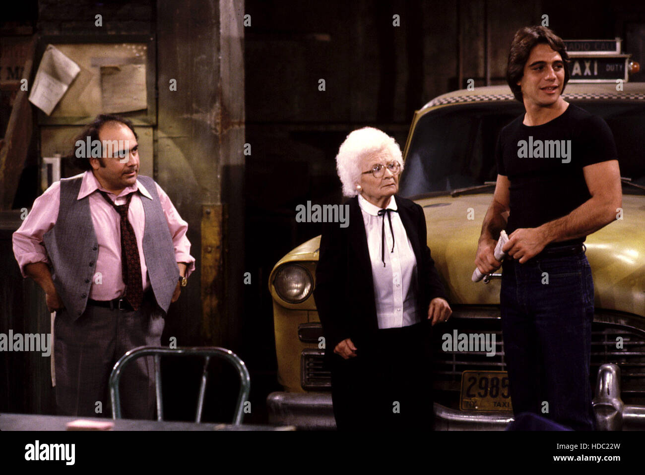 TAXI, Danny De Vito, Julia De Vito, Tony Danza, 1978-1983 Stock Photo ... TAXI, Danny De Vito, Julia De Vito, Tony Danza, 1978-1983 Stock Photo ...
