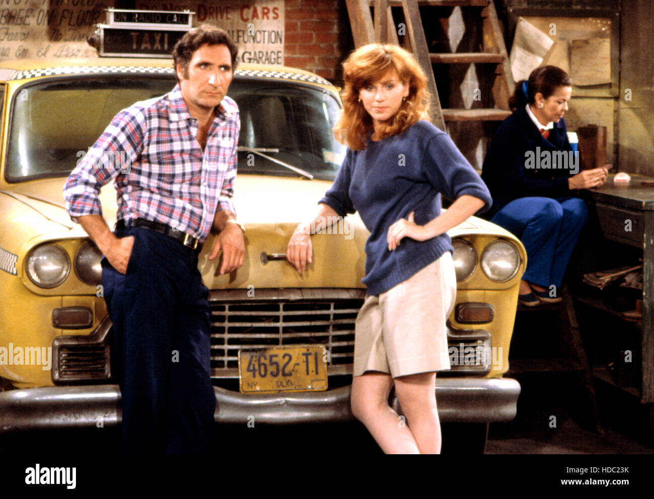 TAXI, Judd Hirsch, Marilu Henner, in Season 4 episode, 'Vienna Waits ...