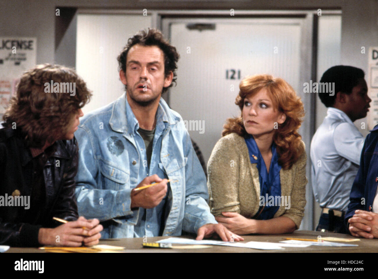 TAXI, Jeff Conaway, Christopher Lloyd, Marilu Henner, at the DMV ...