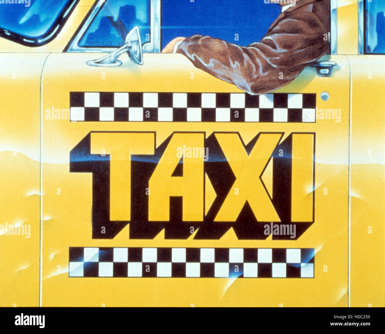 TAXI, checker cab logo, 1978-1983. (c)Paramount. Courtesy: Everett ...