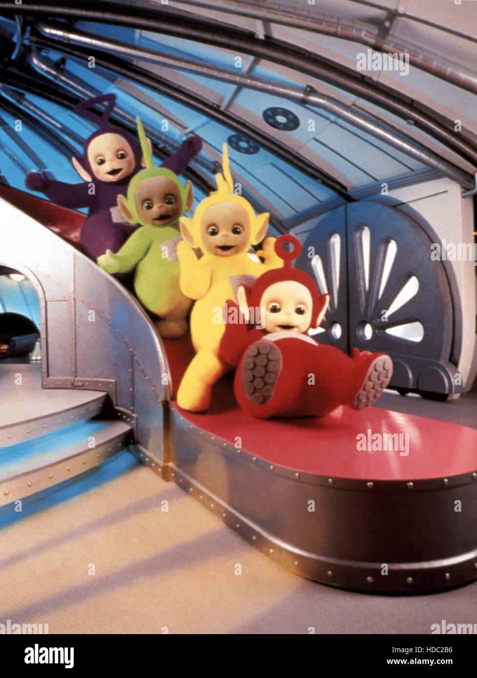 TELETUBBIES, Tinky Winky, Dipsy, Laa-Laa, Po, 1998 Stock Photo - Alamy