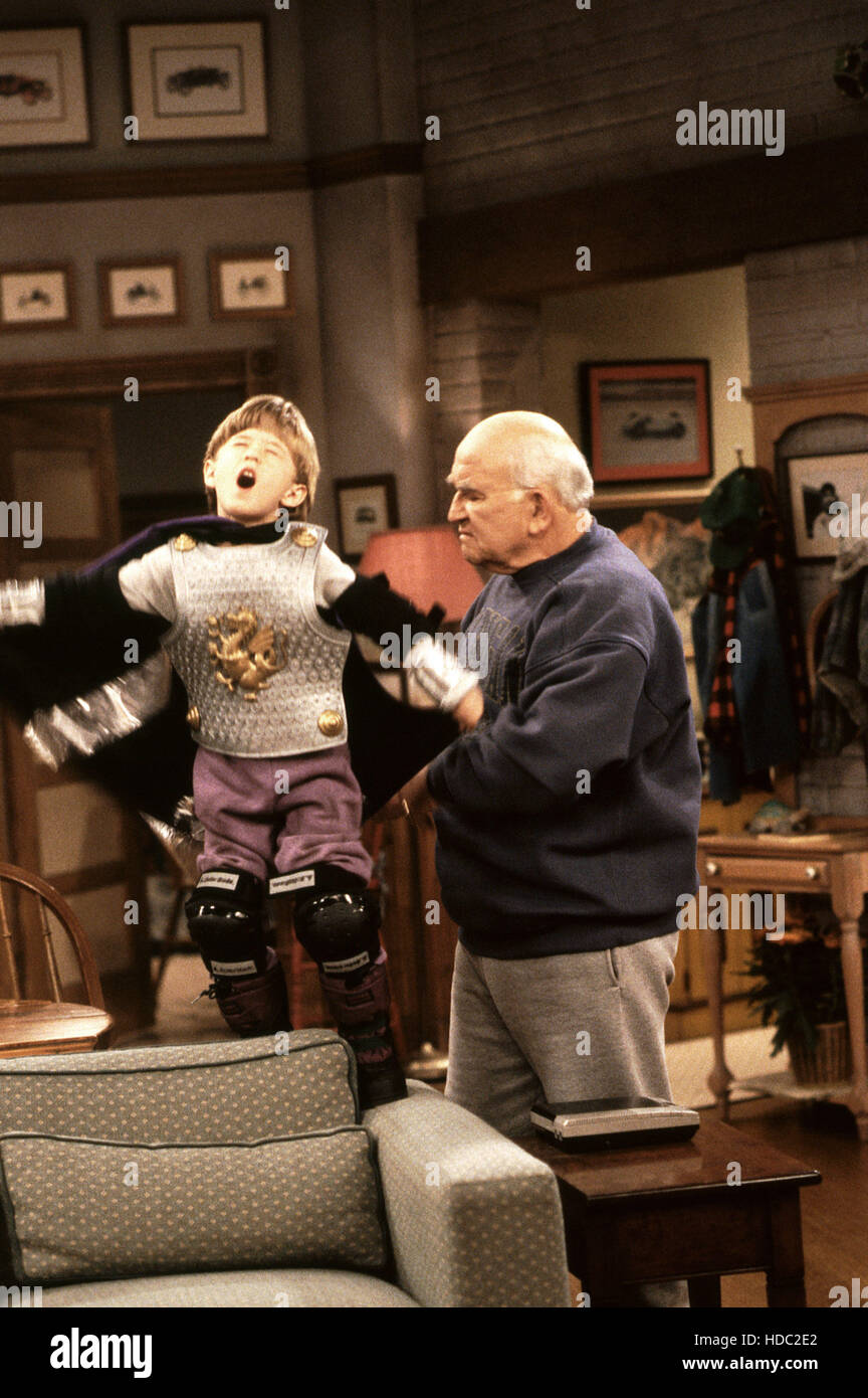 THUNDER ALLEY, from left: Haley Joel Osment, Edward Asner, 1994-1995 ...