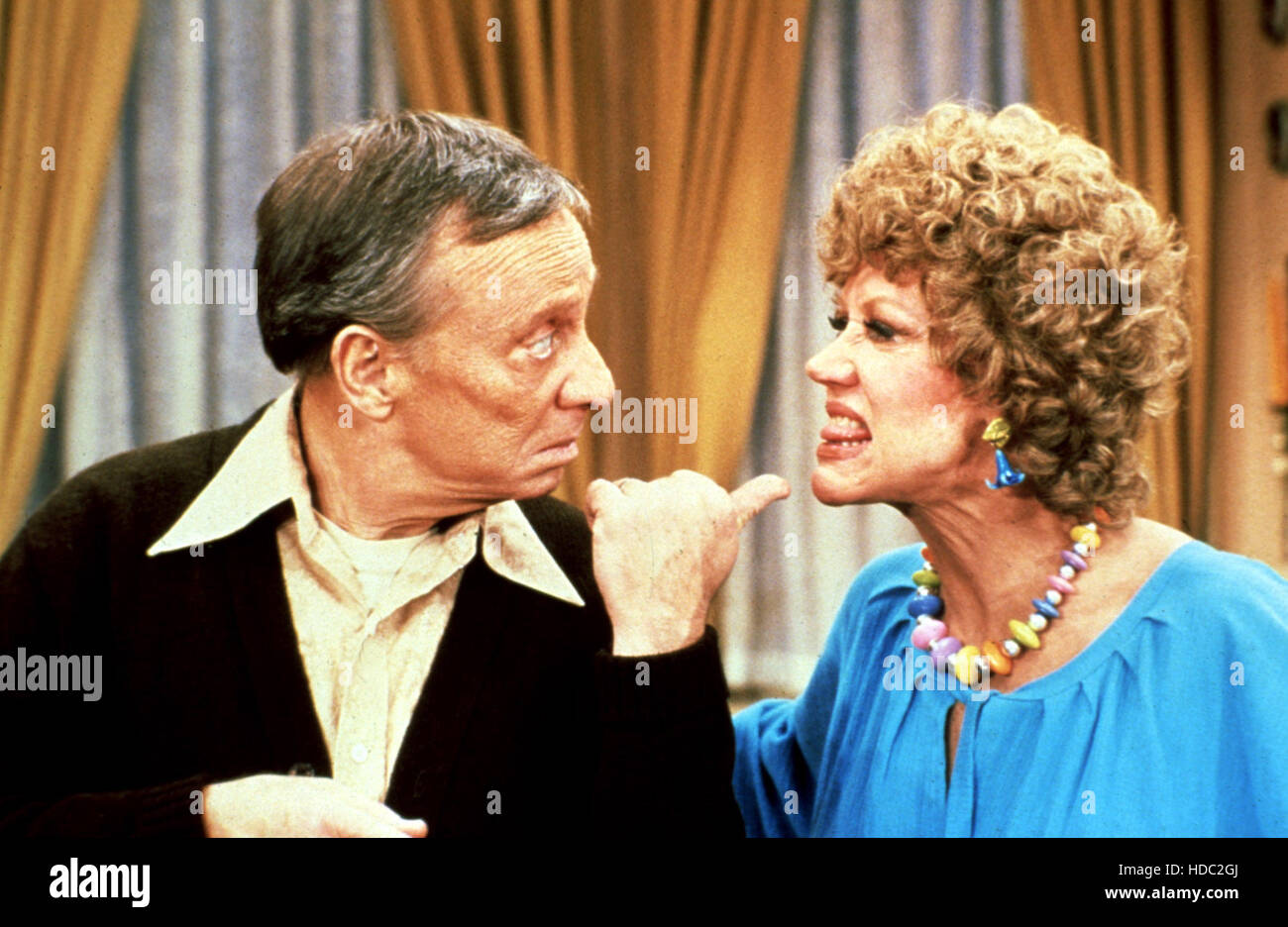THREE'S COMPANY, Norman Fell, Audra Lindley, 1977-1984 Stock Photo - Alamy