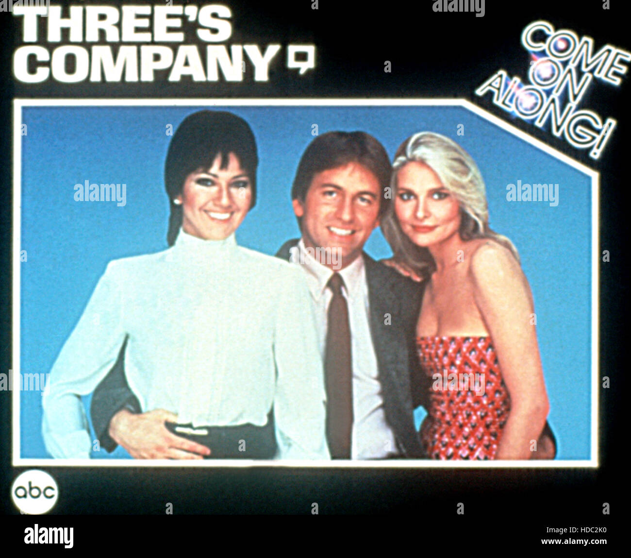 THREE'S COMPANY, Joyce DeWitt, John Ritter, Priscilla Barnes in ABC ...