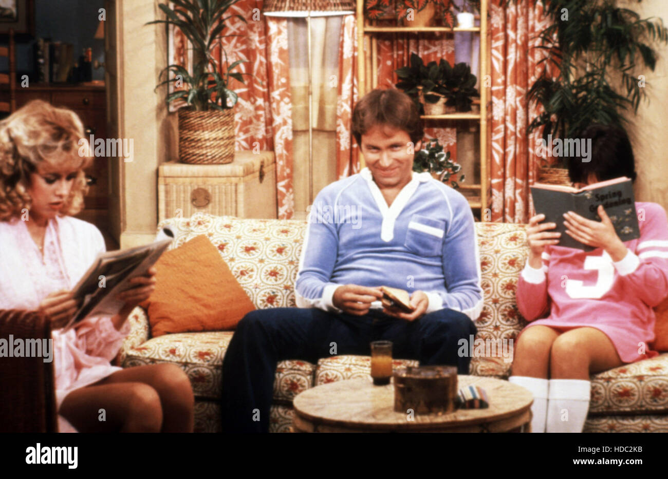 THREE'S COMPANY, from left: Jenilee Harrison, John Ritter, Joyce DeWitt ...