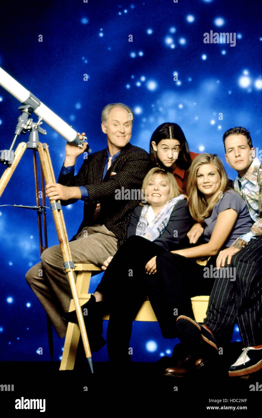 3RD ROCK FROM THE SUN, John Lithgow, Jane Curtin, Joseph Gordon-Levitt ...
