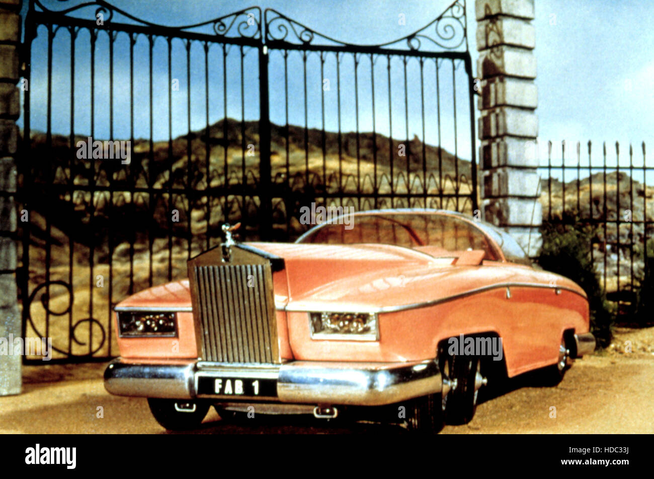 THUNDERBIRDS, Lady Penelope's Rolls-Royce car, 1964-1966 Stock Photo ...