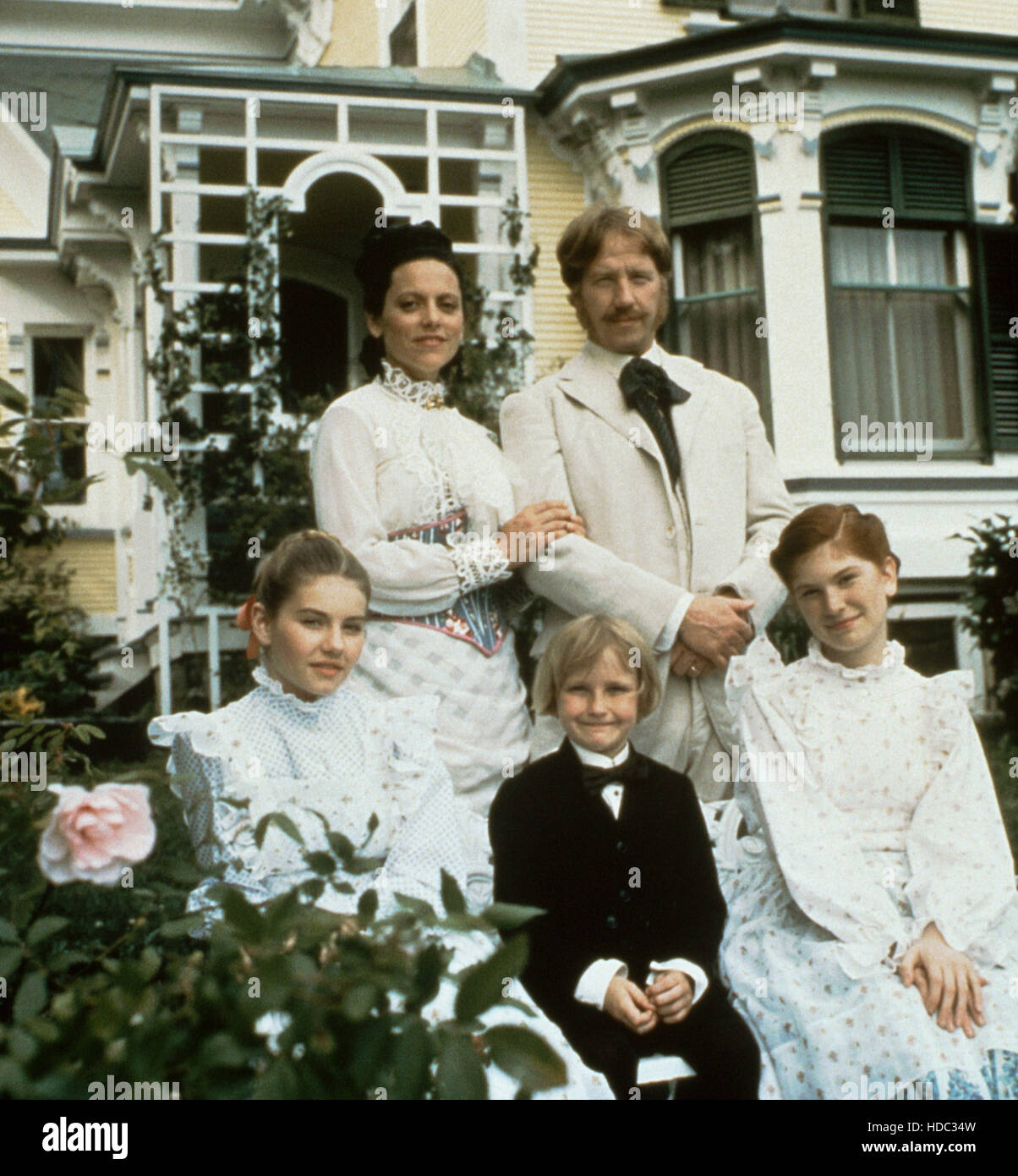 TIME AT THE TOP, seated from left: Elisha Cuthbert, Matthew Harbour ...