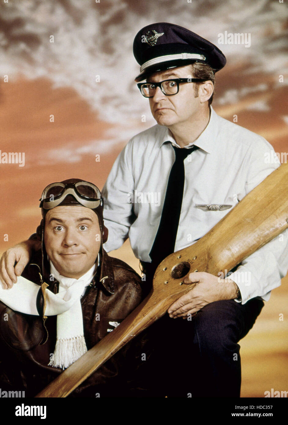 THE TIM CONWAY SHOW, from left: Tim Conway, Joe Flynn, 1970 Stock Photo ...