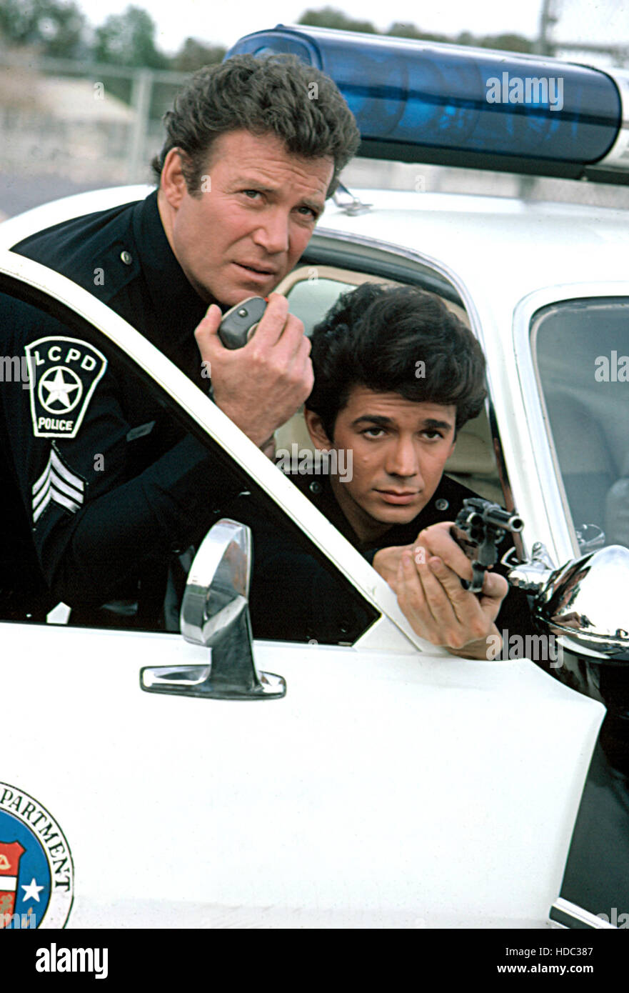 T.J. HOOKER, William Shatner, Adrian Zmed, 1982-86, (c)Columbia ...