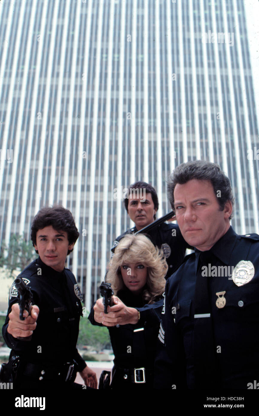 T.J. HOOKER, Adrian Zmed, Heather Locklear, James Darren, William ...