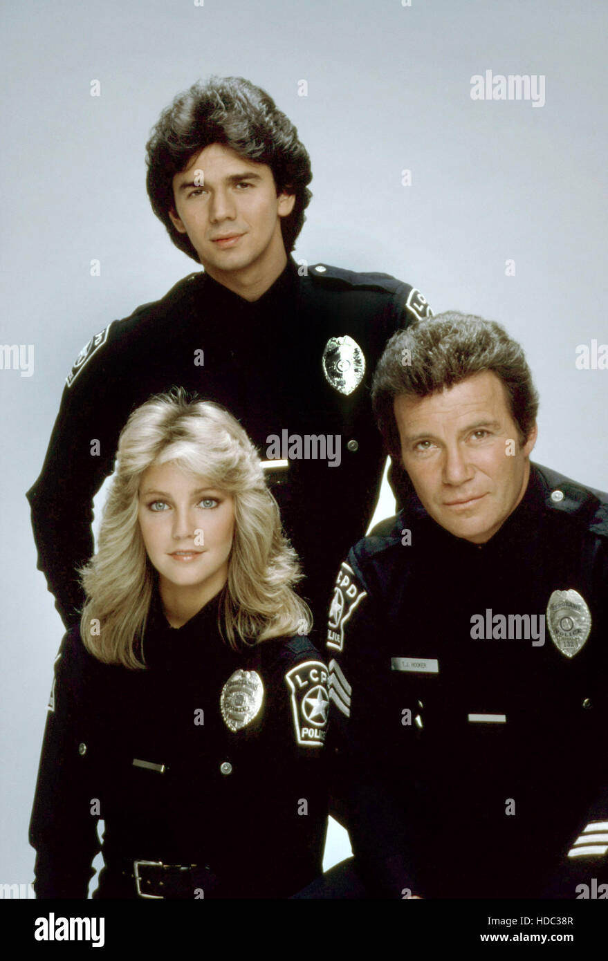 T.J. HOOKER, Heather Locklear, Adrian Zmed, William Shatner, 1982-86 ...