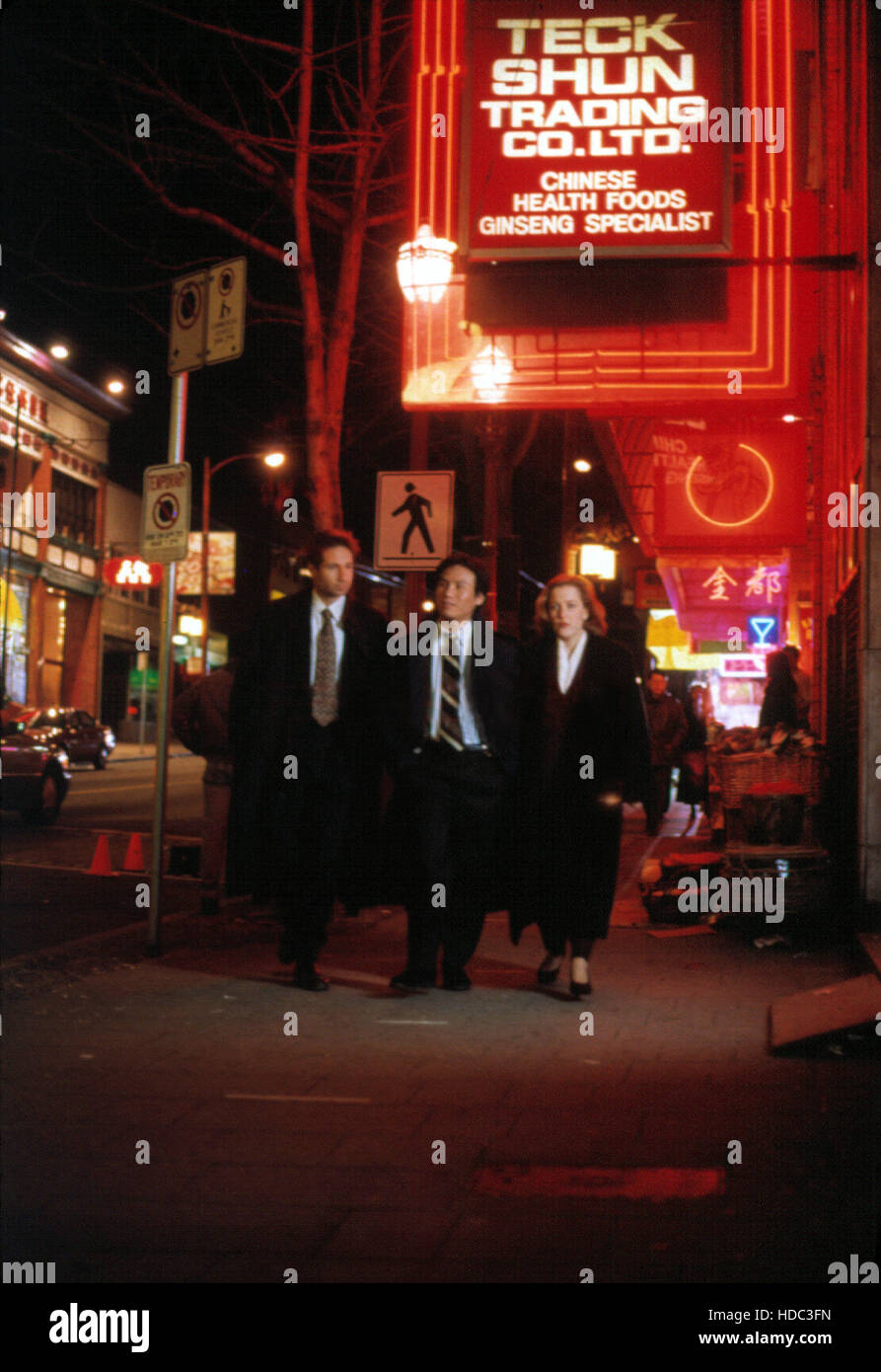 THE X-FILES, 1993-2002, David Duchovny, B.D. Wong, Gillian Anderson ...