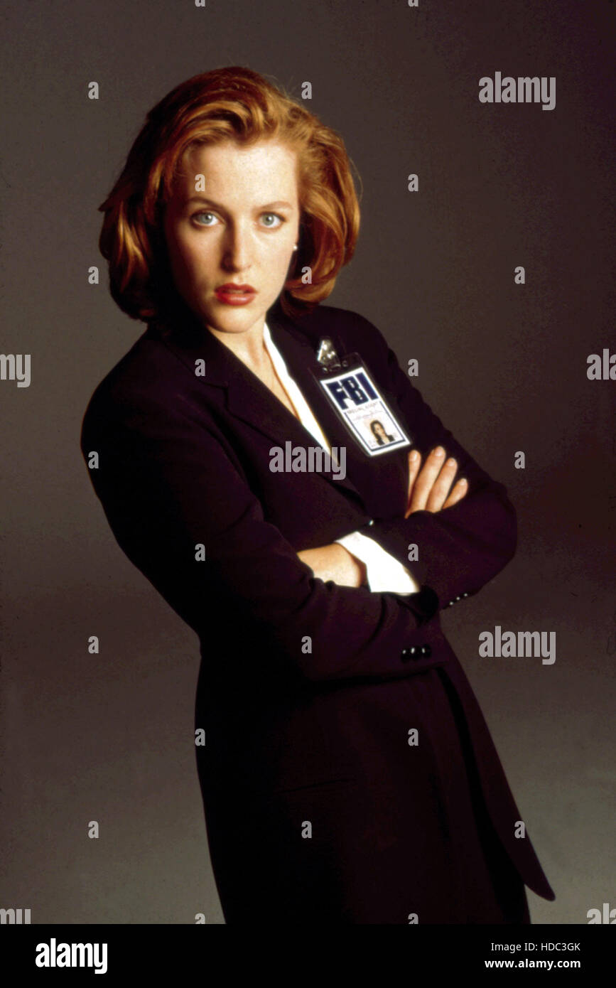 THE X-FILES, Gillian Anderson, 1993-2002 Stock Photo - Alamy