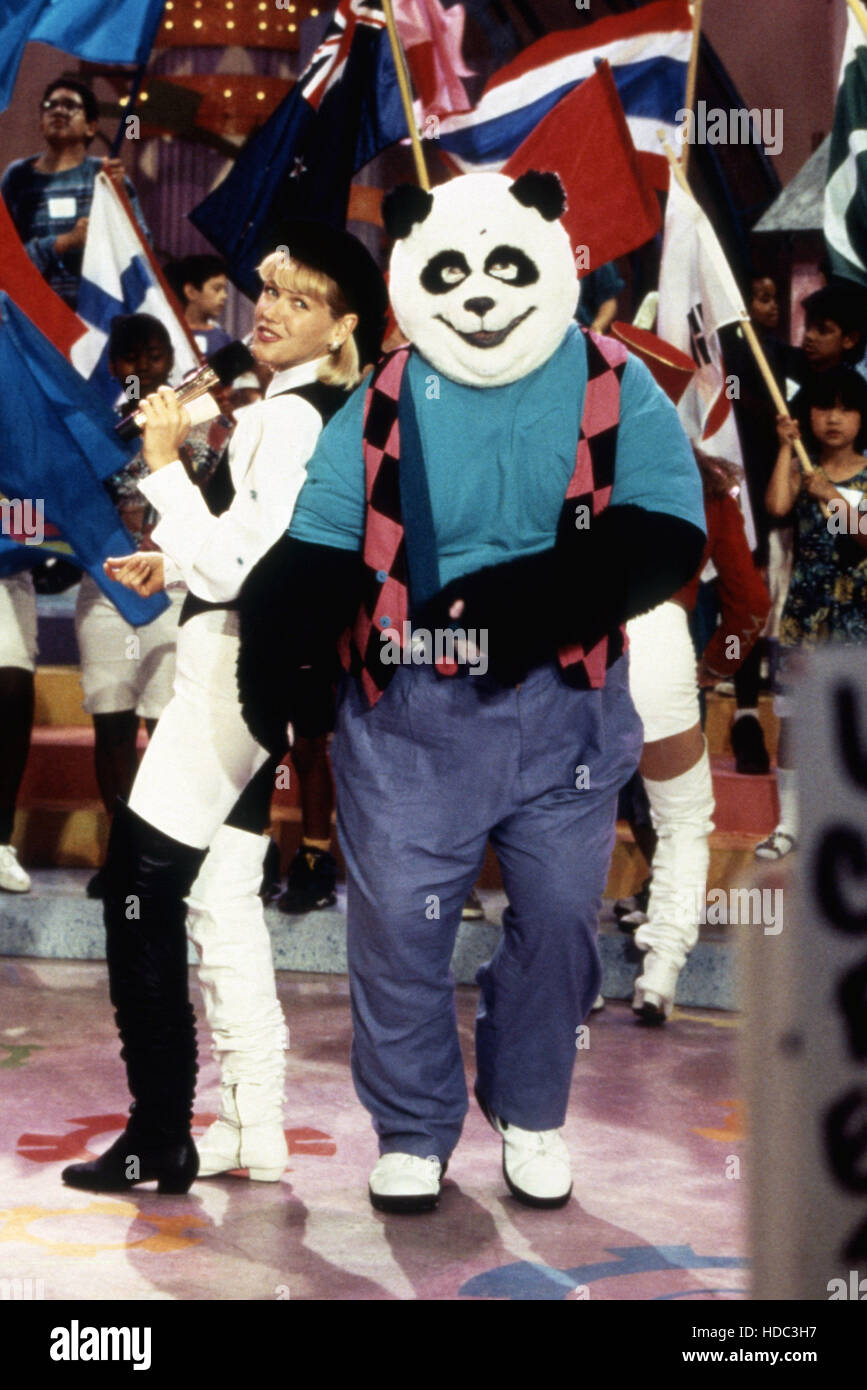 XUXA, Xuxa Meneghel, E.E. Bell (as Jelly the Panda), 1993, (c)MTM ...