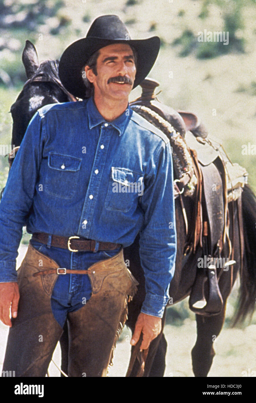 THE YELLOW ROSE, Sam Elliott, 1983-84, (c)Warner Bros. Television ...