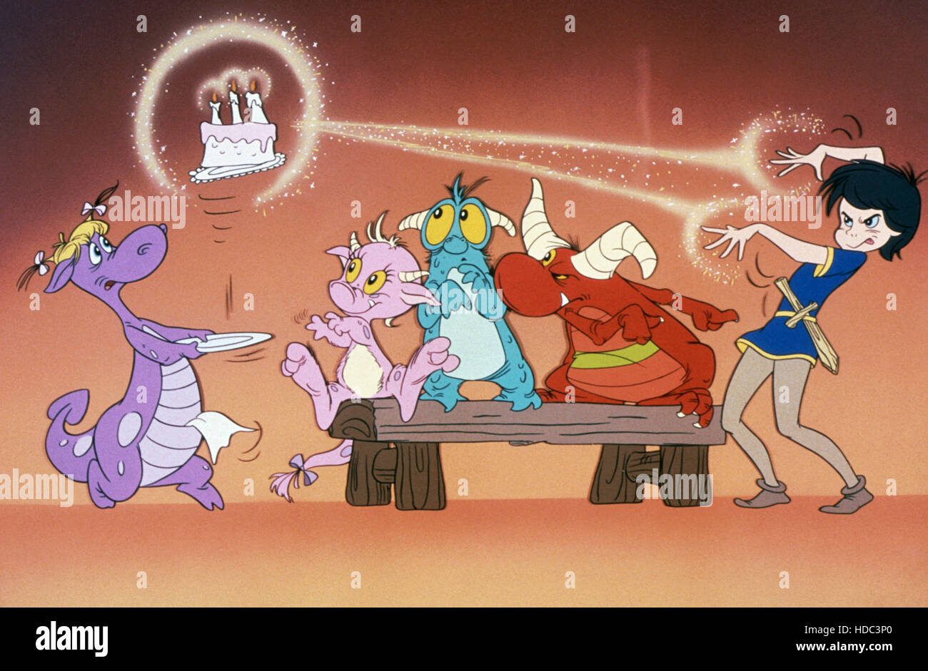 YOUNG WIZARDS, 1987. © ABC / courtesy Everett Collection Stock Photo ...