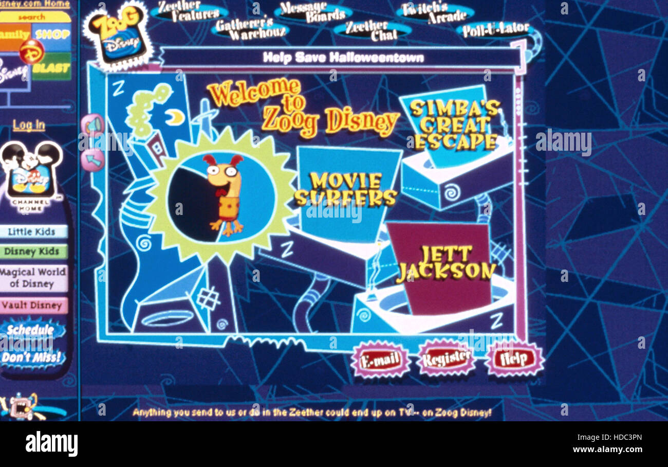 ZOOG DISNEY, commerical still for channel, 1998-2002. © Dinsey Channel ...