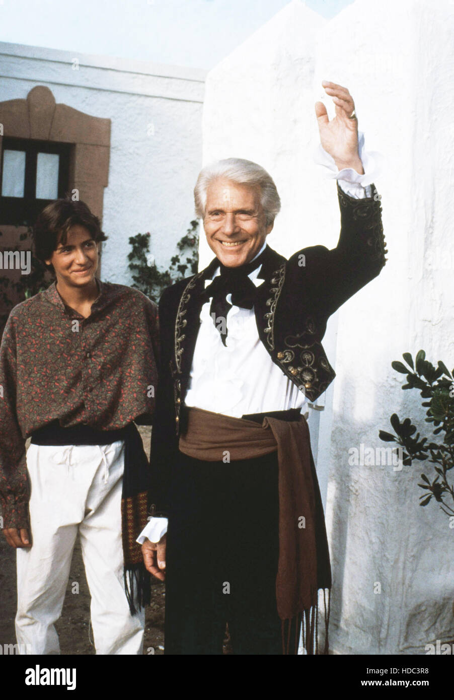 ZORRO, Efram Zimbalist Jr. (right), 1990-1993, © Family Channel ...