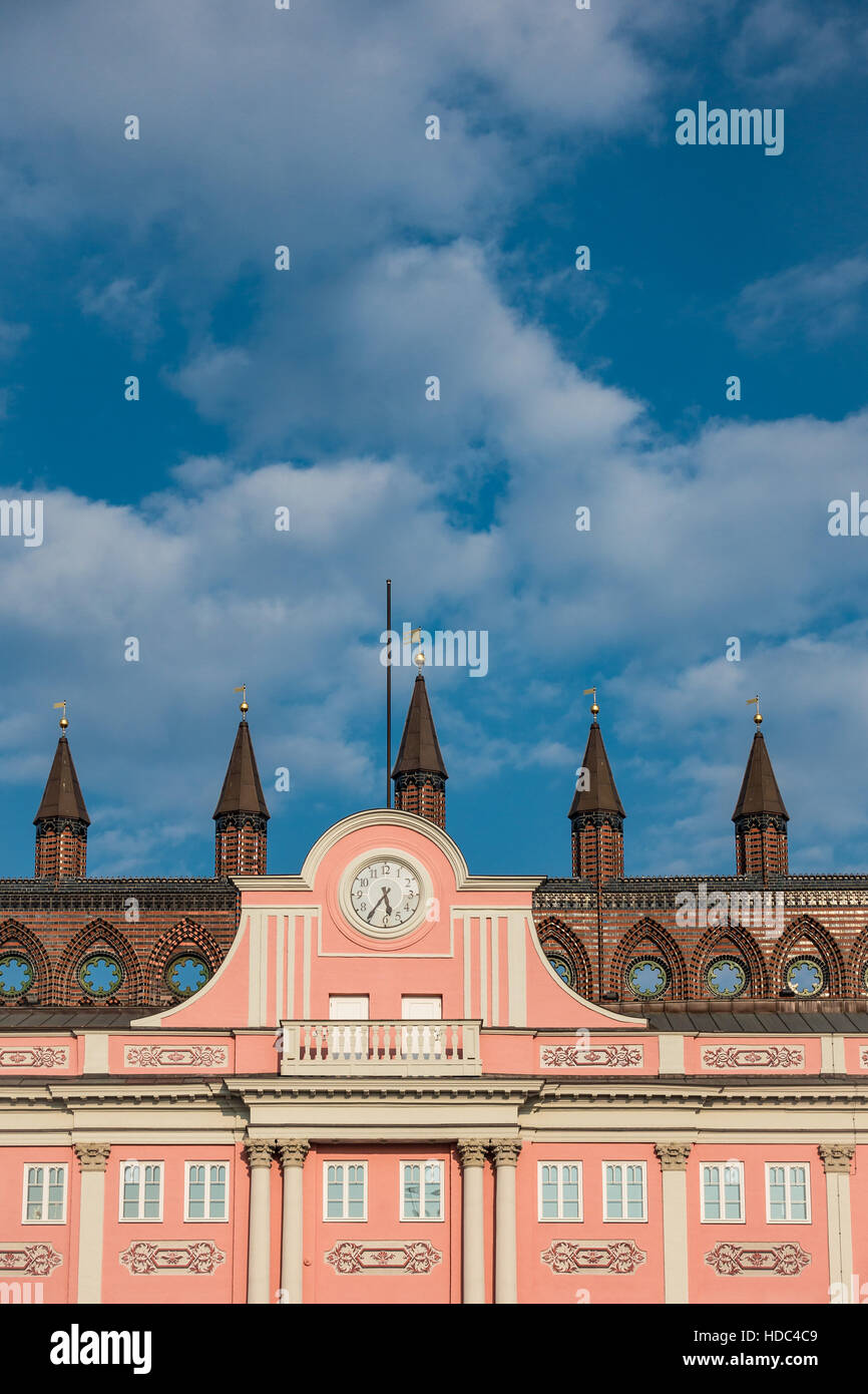 Rostock town hall hi-res stock photography and images - Alamy