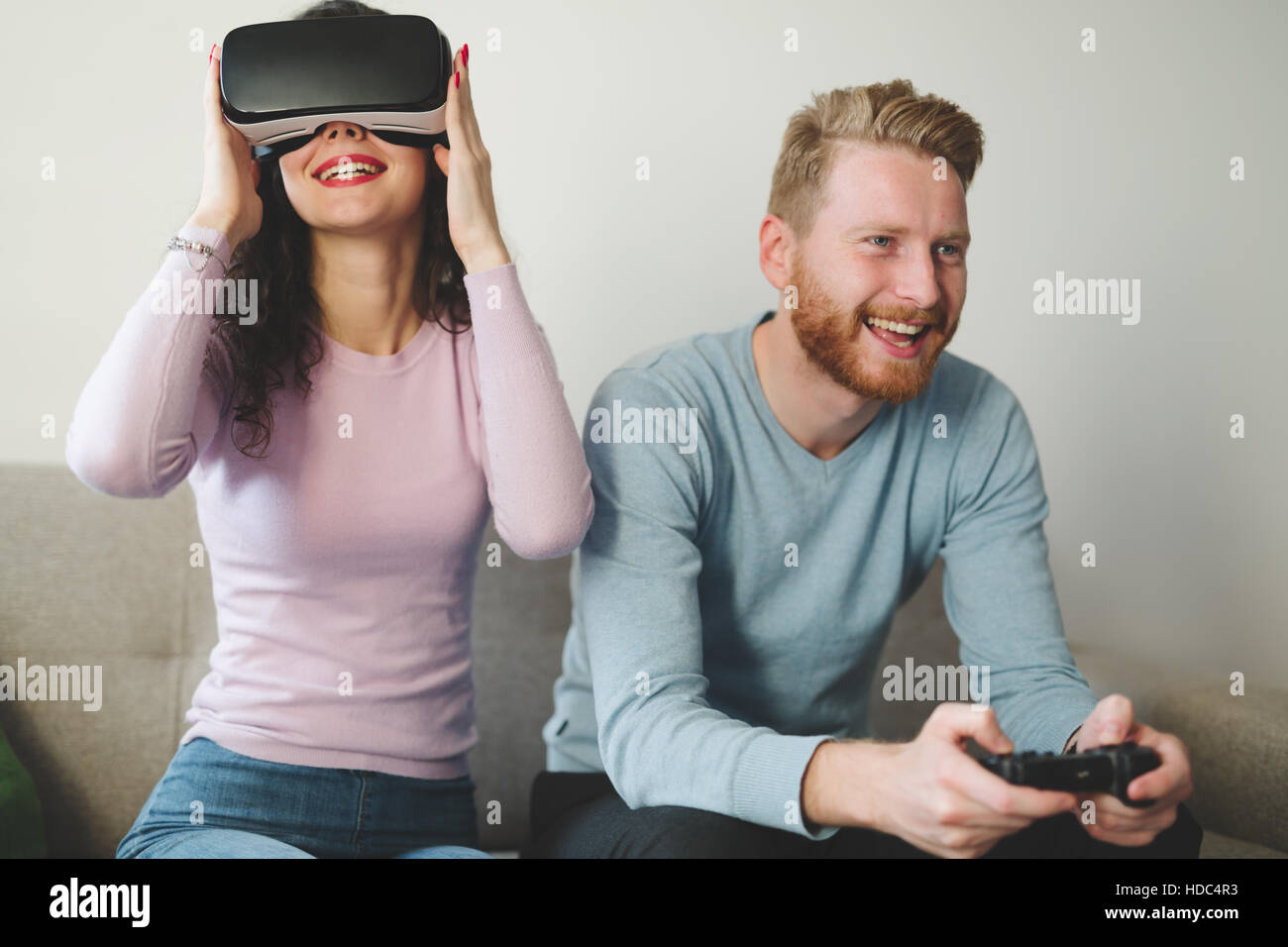 Married couple hi hi-res stock photography and images - Alamy