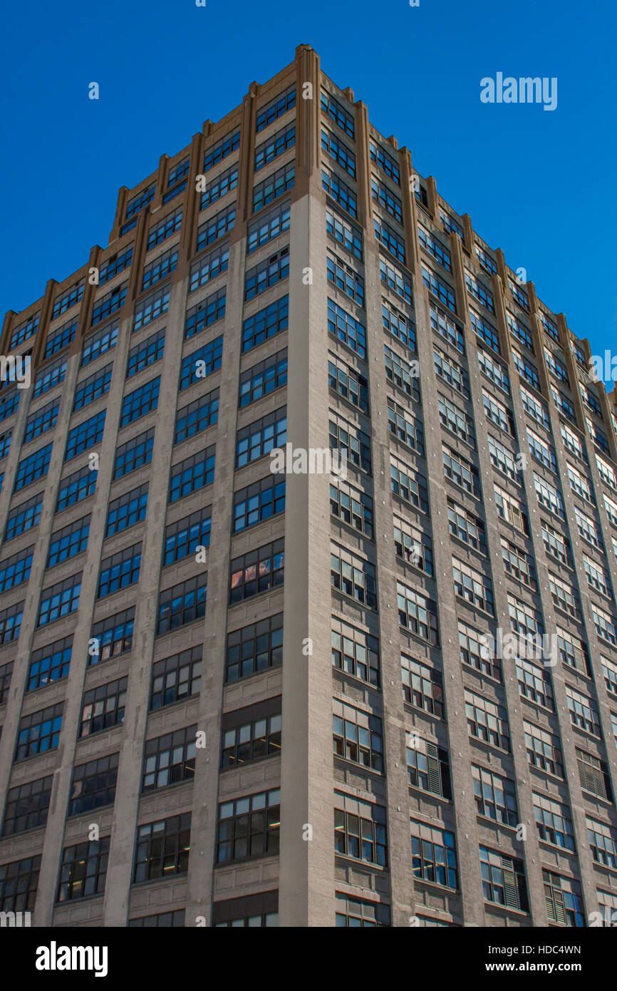 New york building view hi-res stock photography and images - Alamy