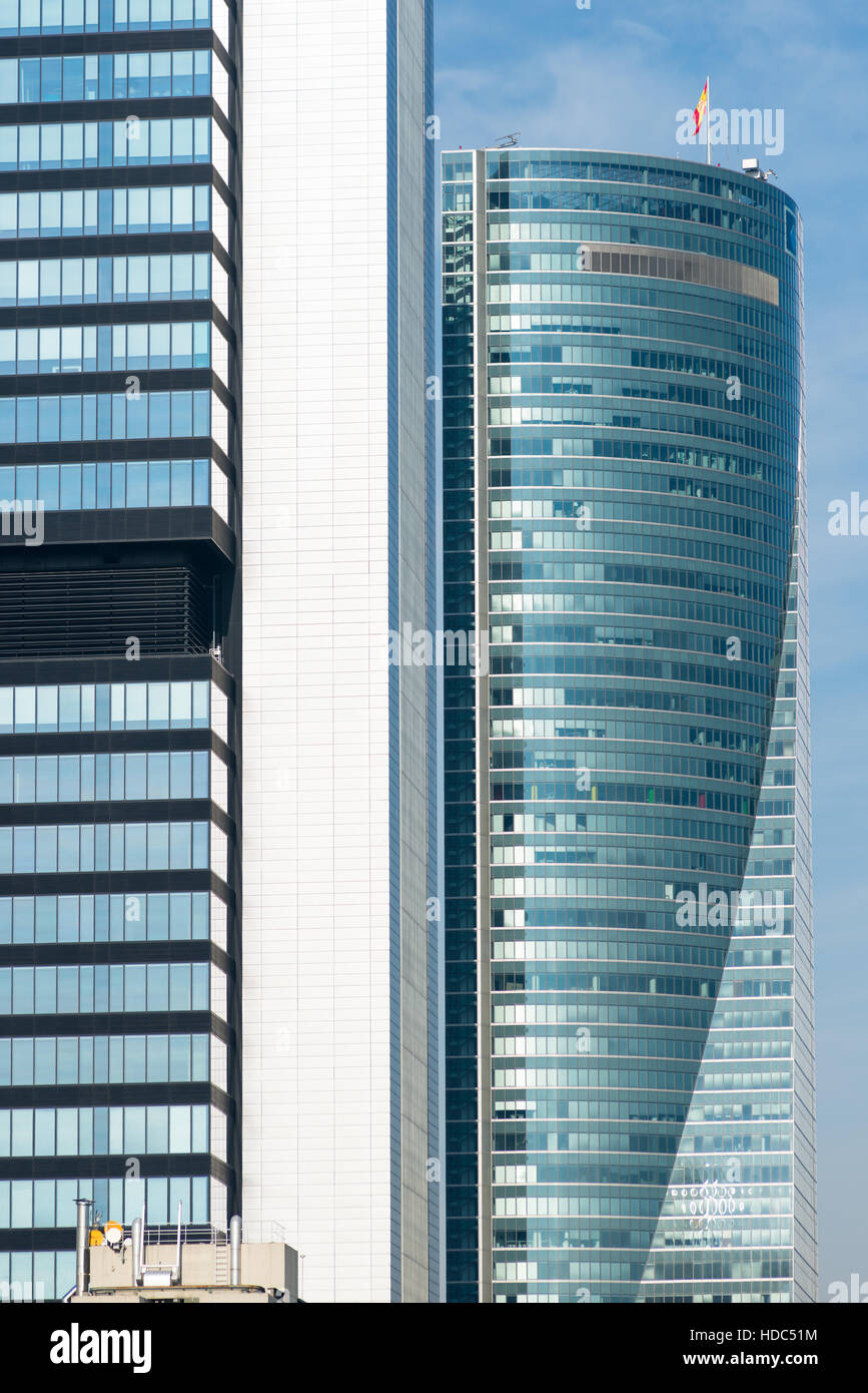 Azca financial district madrid spain hi-res stock photography and ...