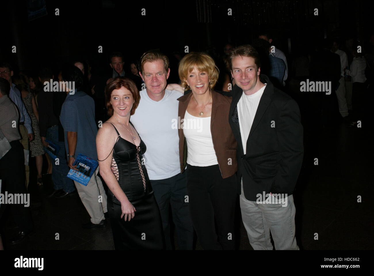 From left, Donna Powers, William H Macy, Wayne Powers and Felicity ...