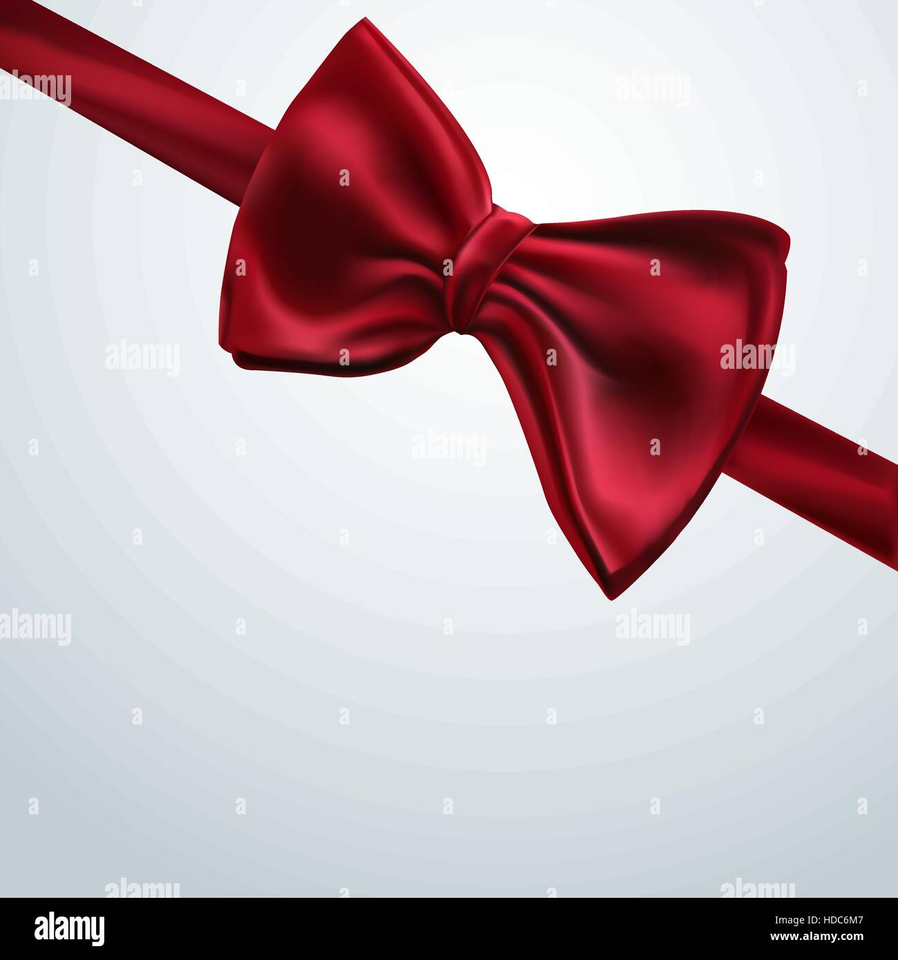 Red decorative bow Vector illustration Stock Vector Image & Art - Alamy