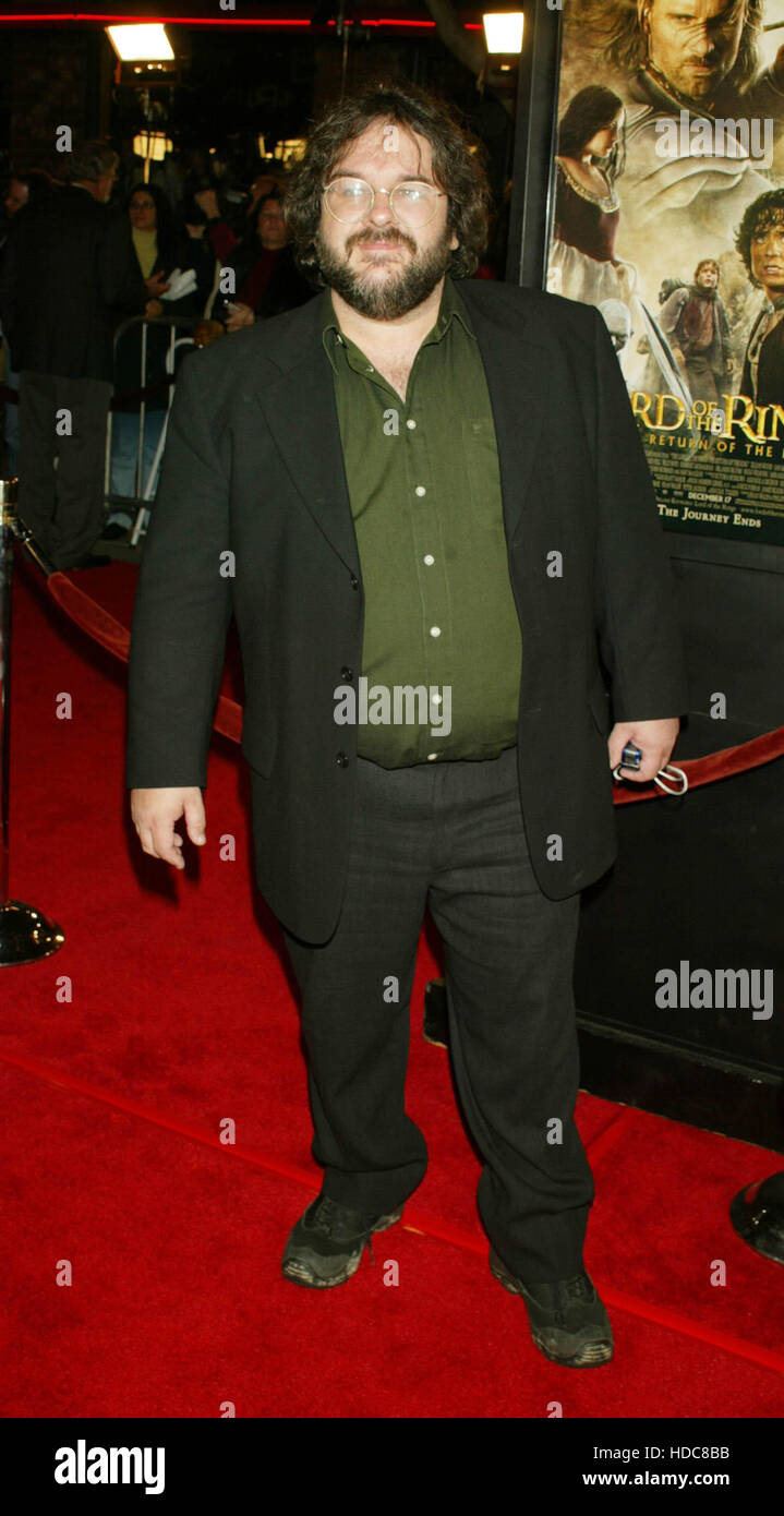 Lord rings director peter jackson High Resolution Stock Photography and ...