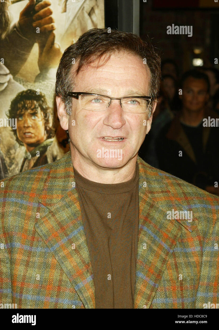Robin Williams at the premiere of Lord of the Rings: Return of the King ...