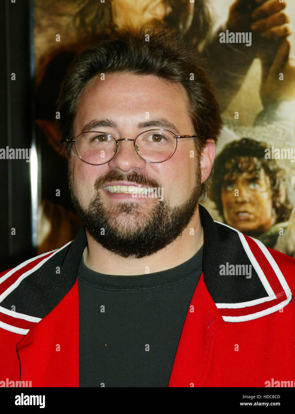 Kevin Smith at the premiere of Lord of the Rings: Return of the King ...
