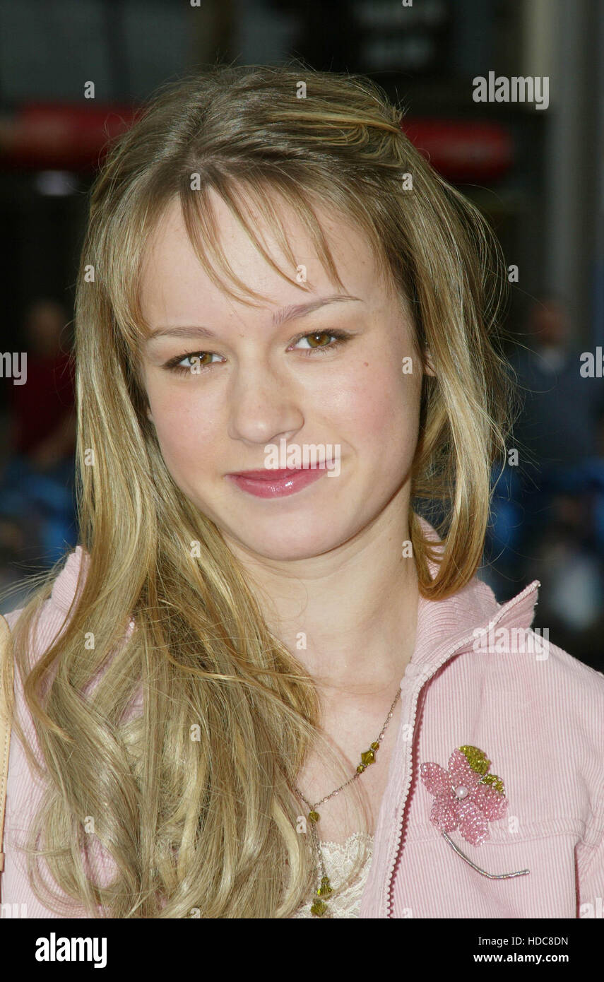 Brie Larson at the premiere of Peter Pan at Grauman's Chinese theatre ...