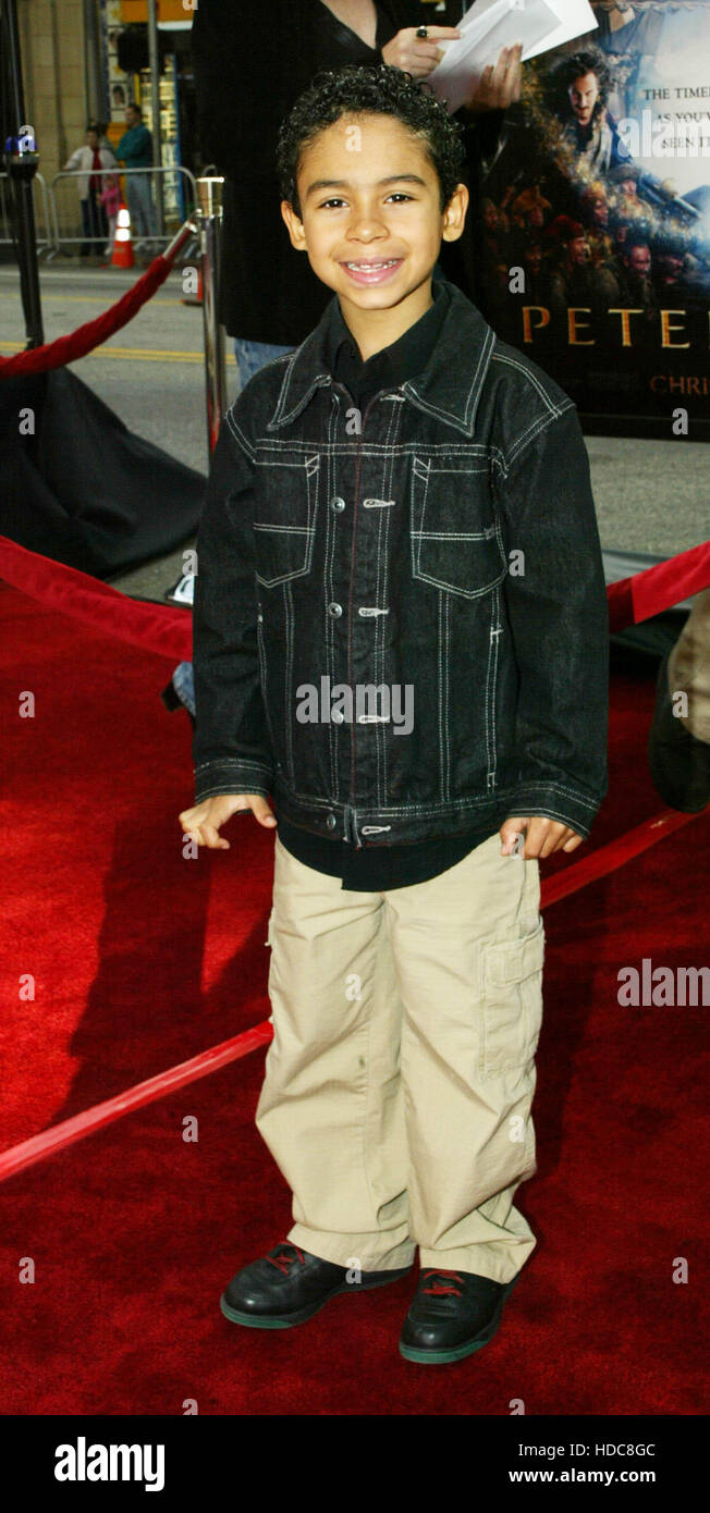 Noah Gray-Cabey at the premiere of Peter Pan at Grauman's Chinese ...
