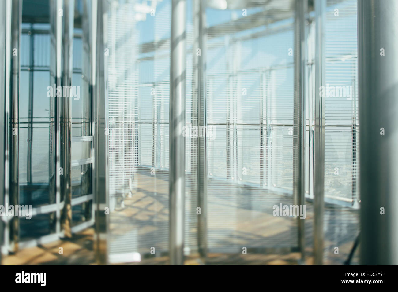 Sunlight Through Office Window