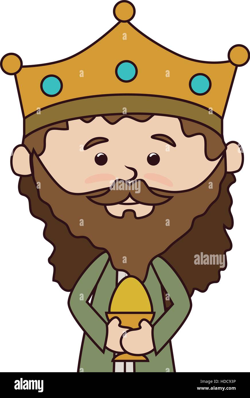 wise man manger character vector illustration design Stock Vector Image ...
