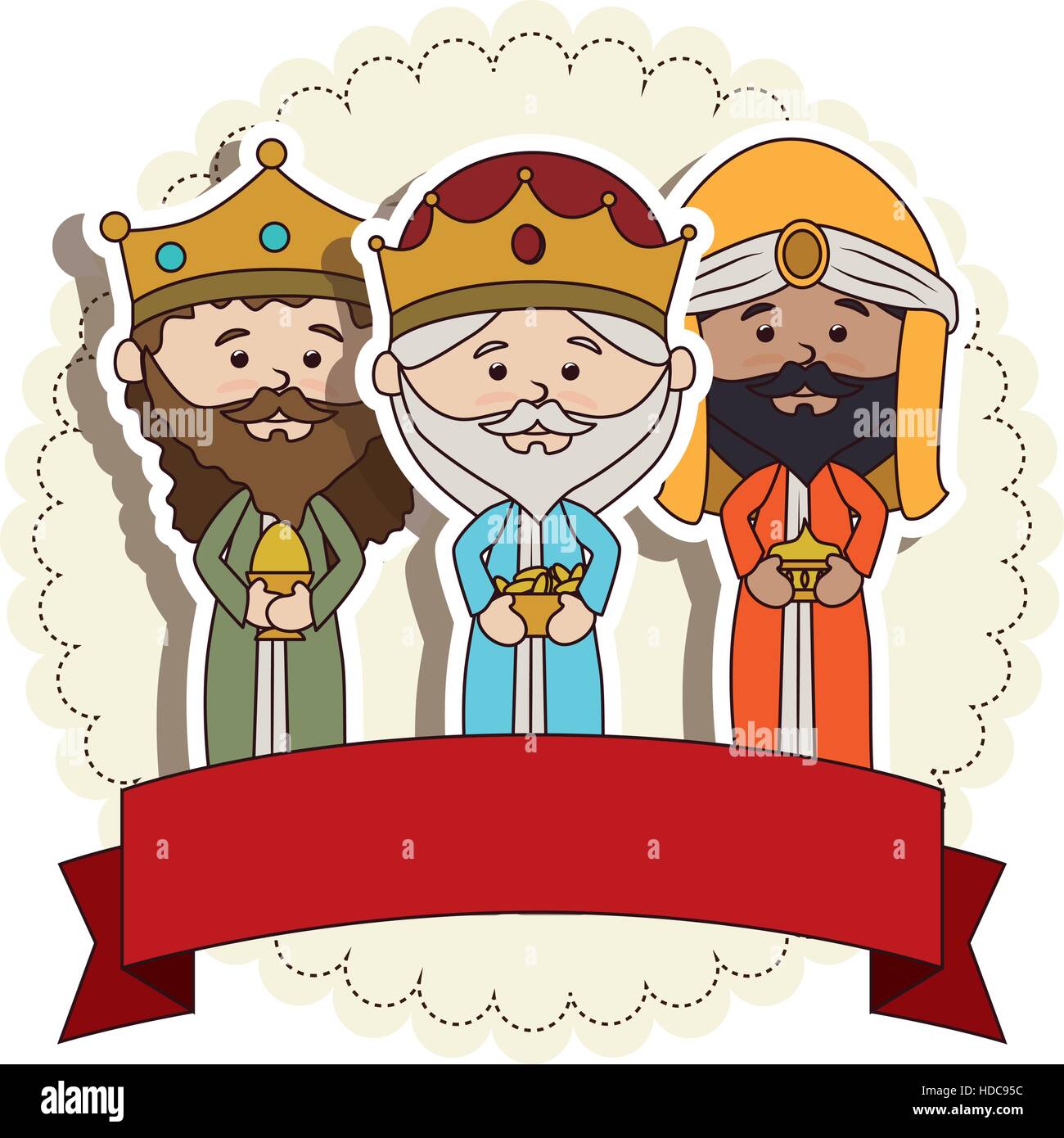 wise man manger character vector illustration design Stock Vector Image ...