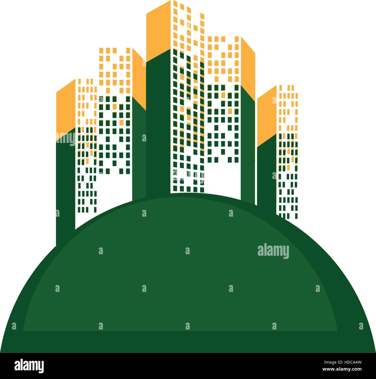 great city buildings icon vector illustration design Stock Vector Image ...