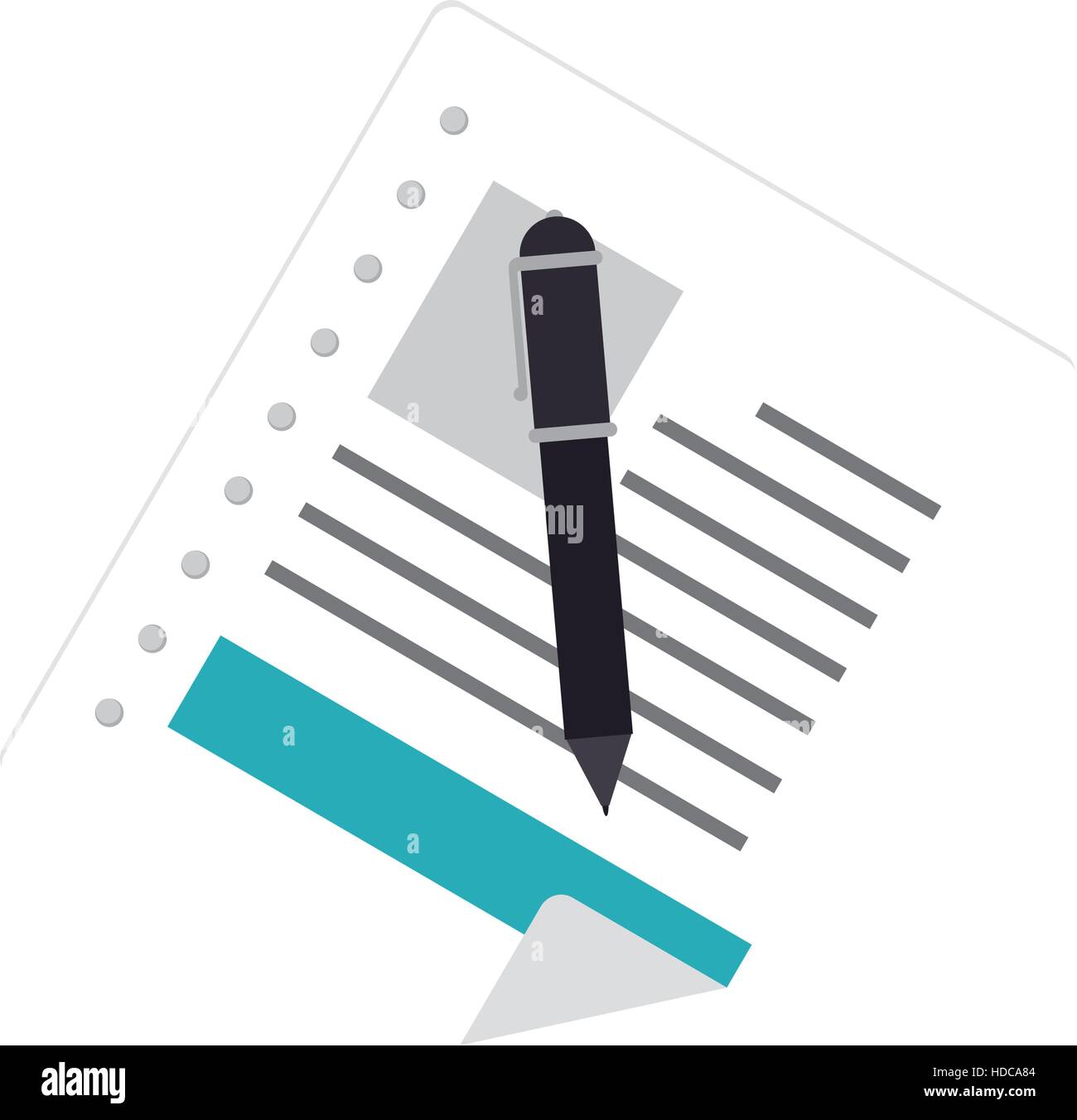 office documents isolated icons vector illustration design Stock Vector ...