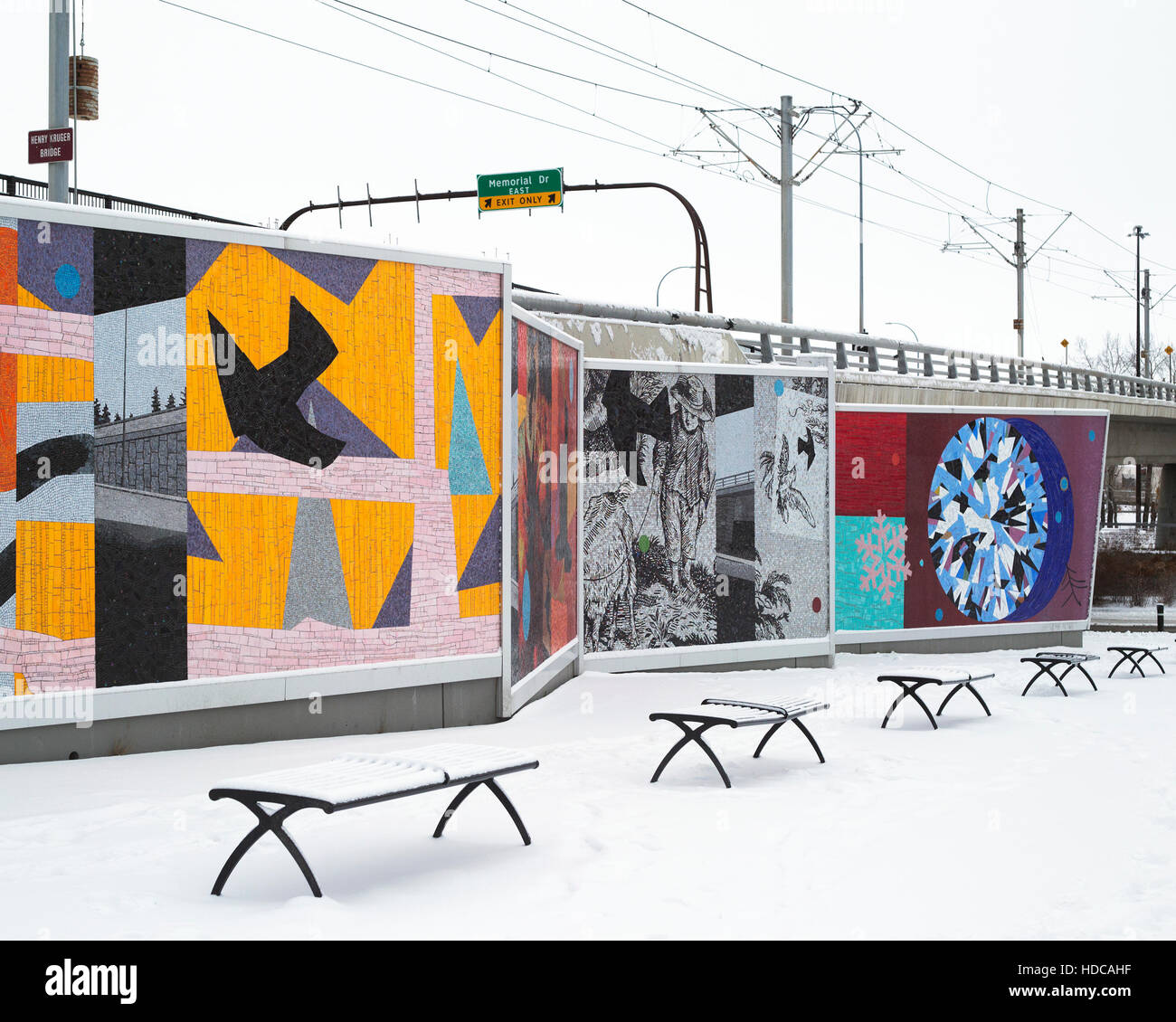 Calgary downtown street art hi-res stock photography and images - Alamy