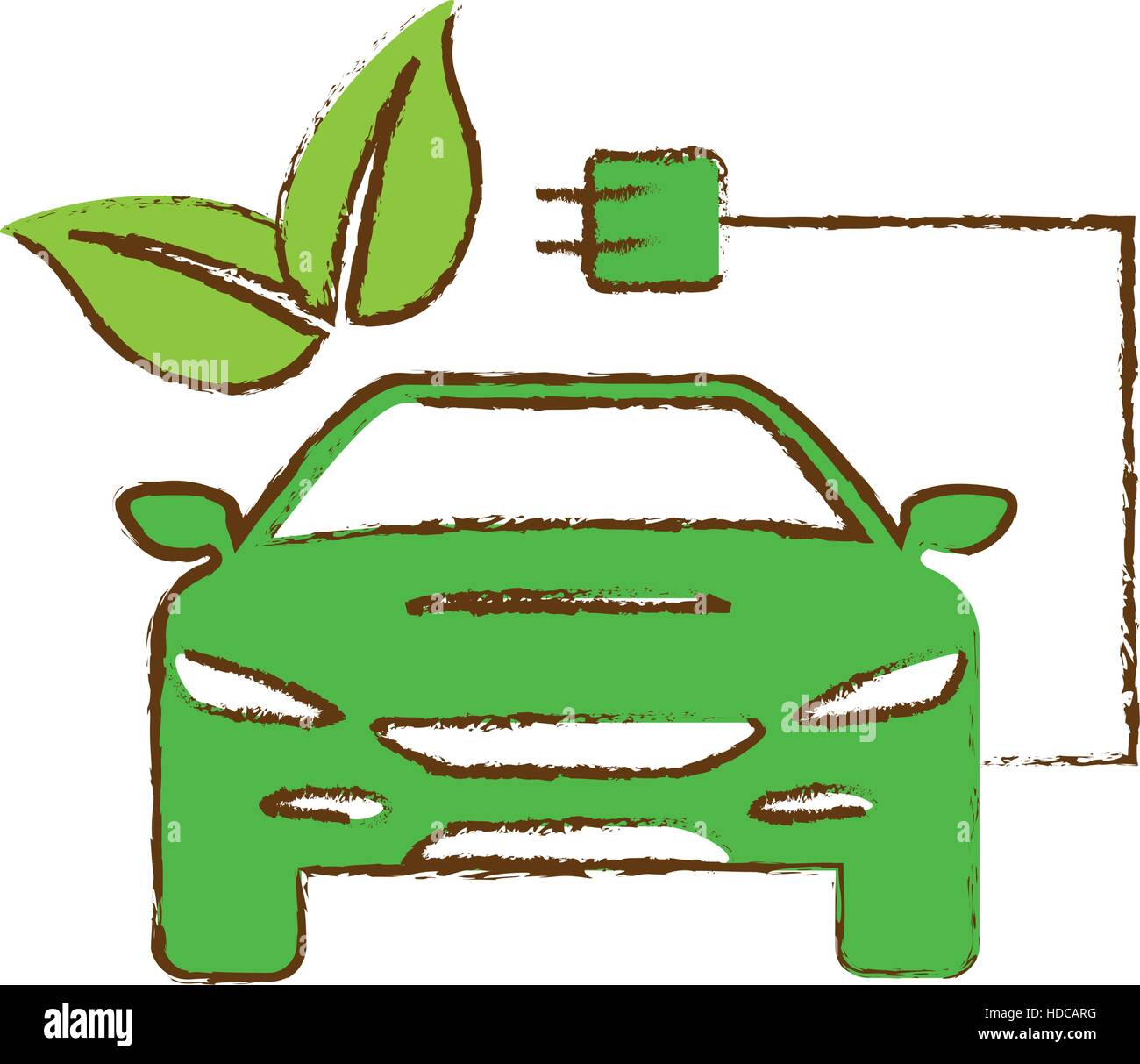 eco friendly car design Stock Vector Image & Art - Alamy