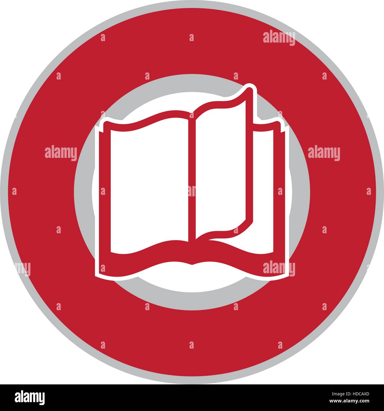 academic book icon Stock Vector Image & Art - Alamy